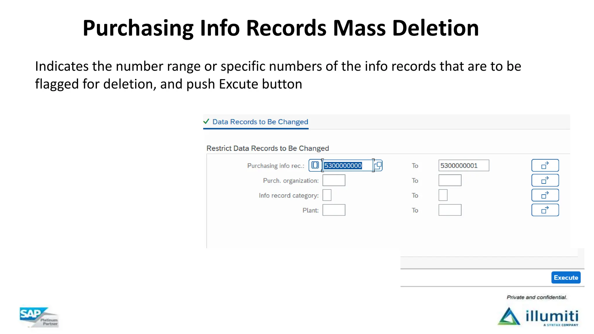 Purchasing Info record Creation en SAP ECC | PPTX