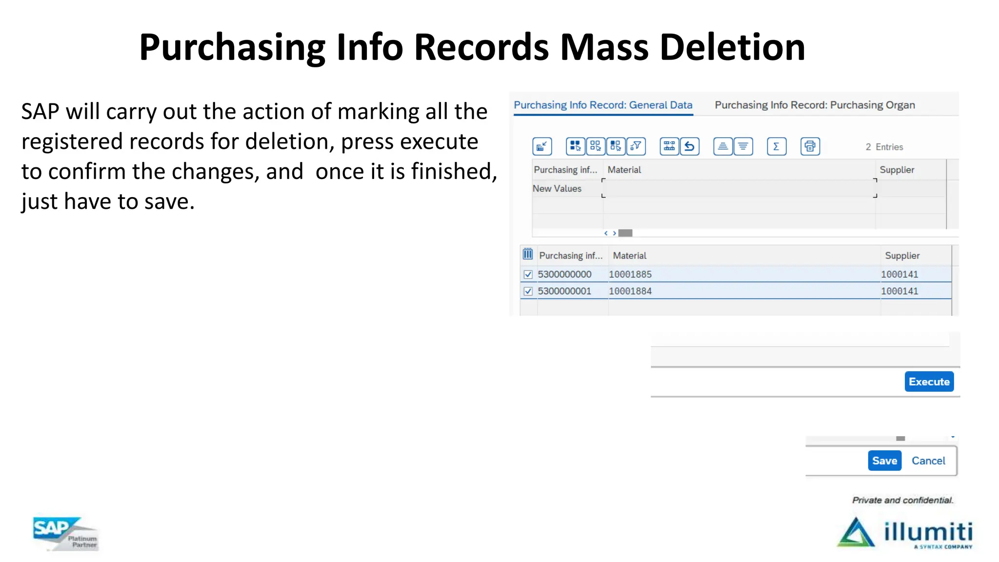 Purchasing Info record Creation en SAP ECC | PPTX