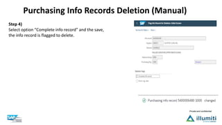 Purchasing Info record Creation en SAP ECC | PPTX