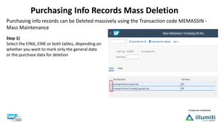 Purchasing Info record Creation en SAP ECC | PPTX