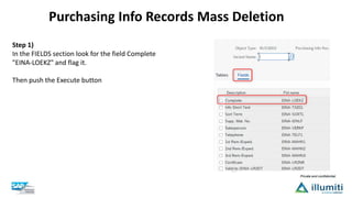 Purchasing Info record Creation en SAP ECC | PPTX