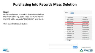 Purchasing Info record Creation en SAP ECC | PPTX