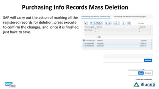 Purchasing Info record Creation en SAP ECC | PPTX
