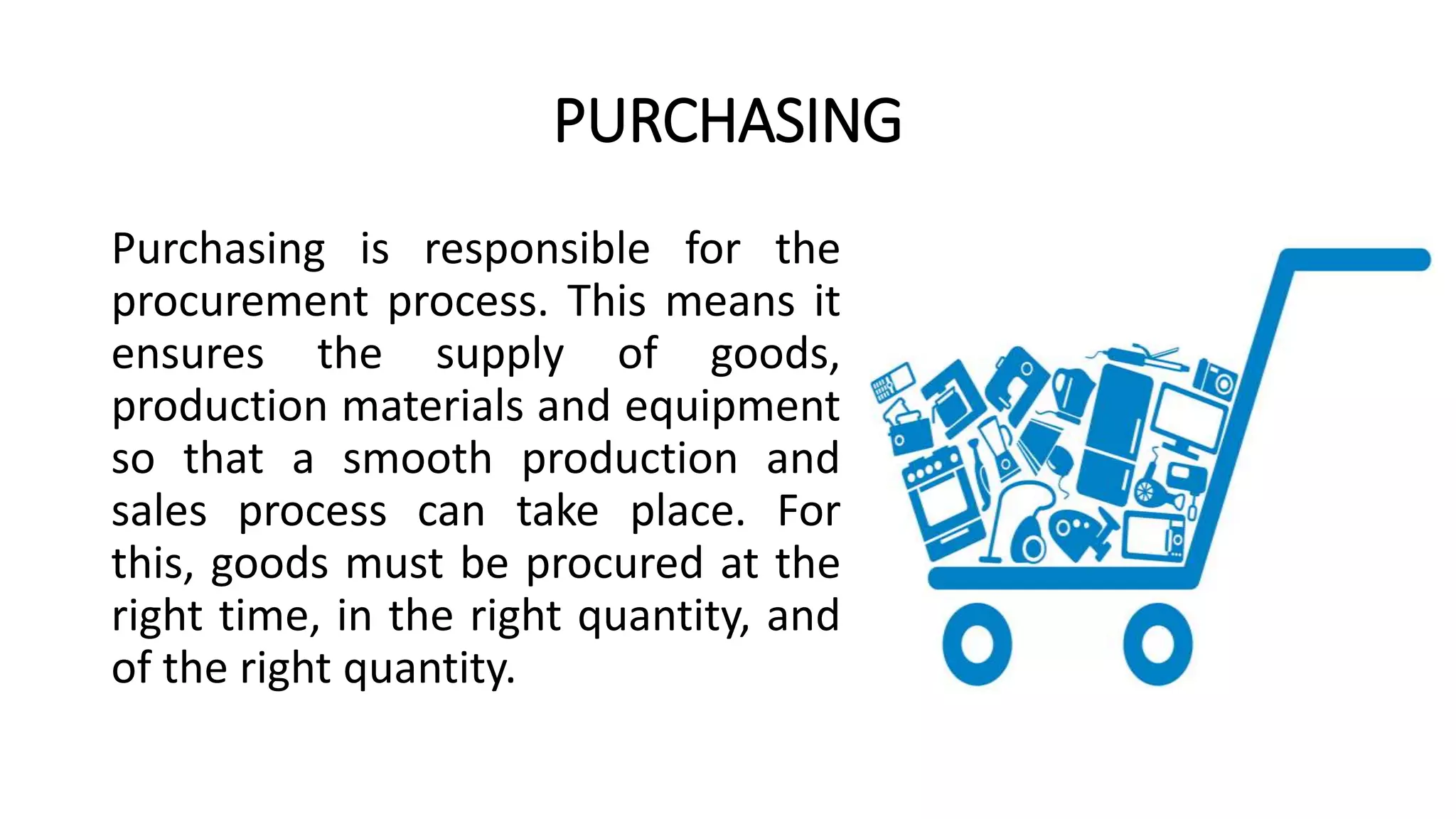 Purchasing in supply chain management (scm) | PPTX