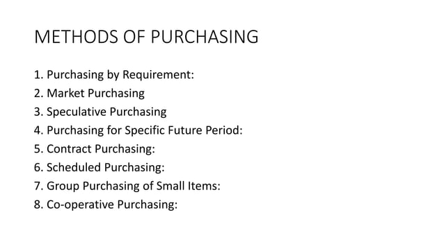 Purchasing in supply chain management (scm) | PPTX | Logistics | Business