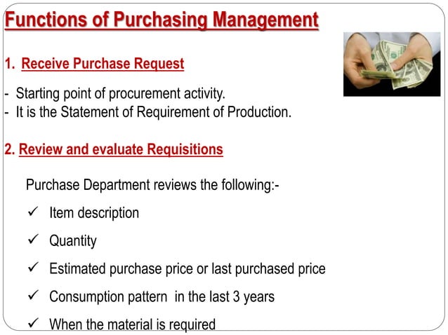 Purchasing management | PPTX