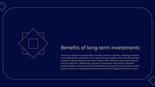 Purchasing Partnerships and their importance | PPTX