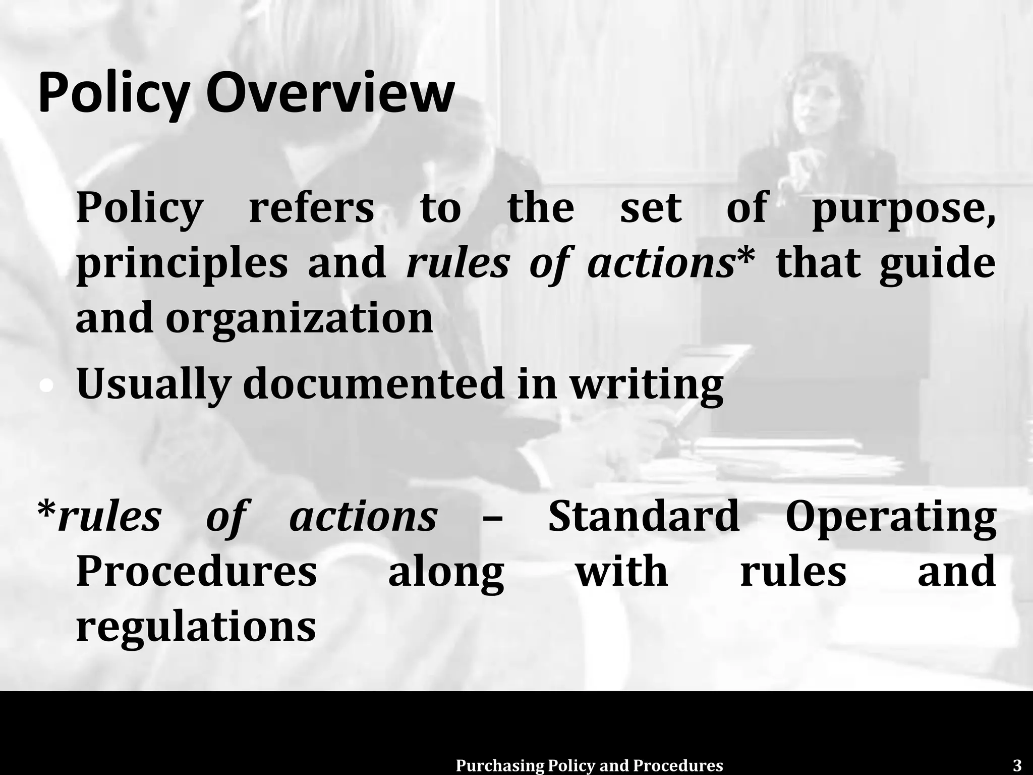 Purchasing policy and procedures | PPTX