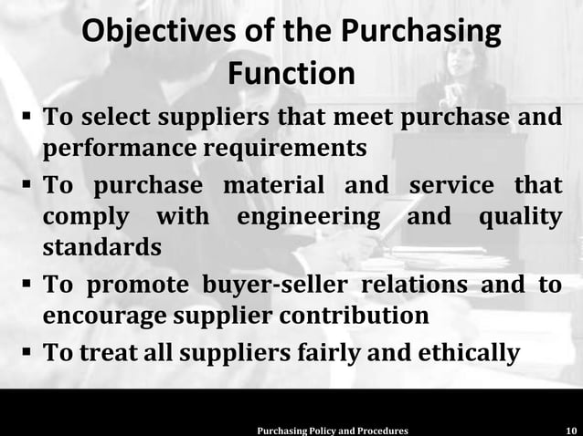 Purchasing policy and procedures | PPTX