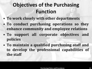 Purchasing policy and procedures | PPTX