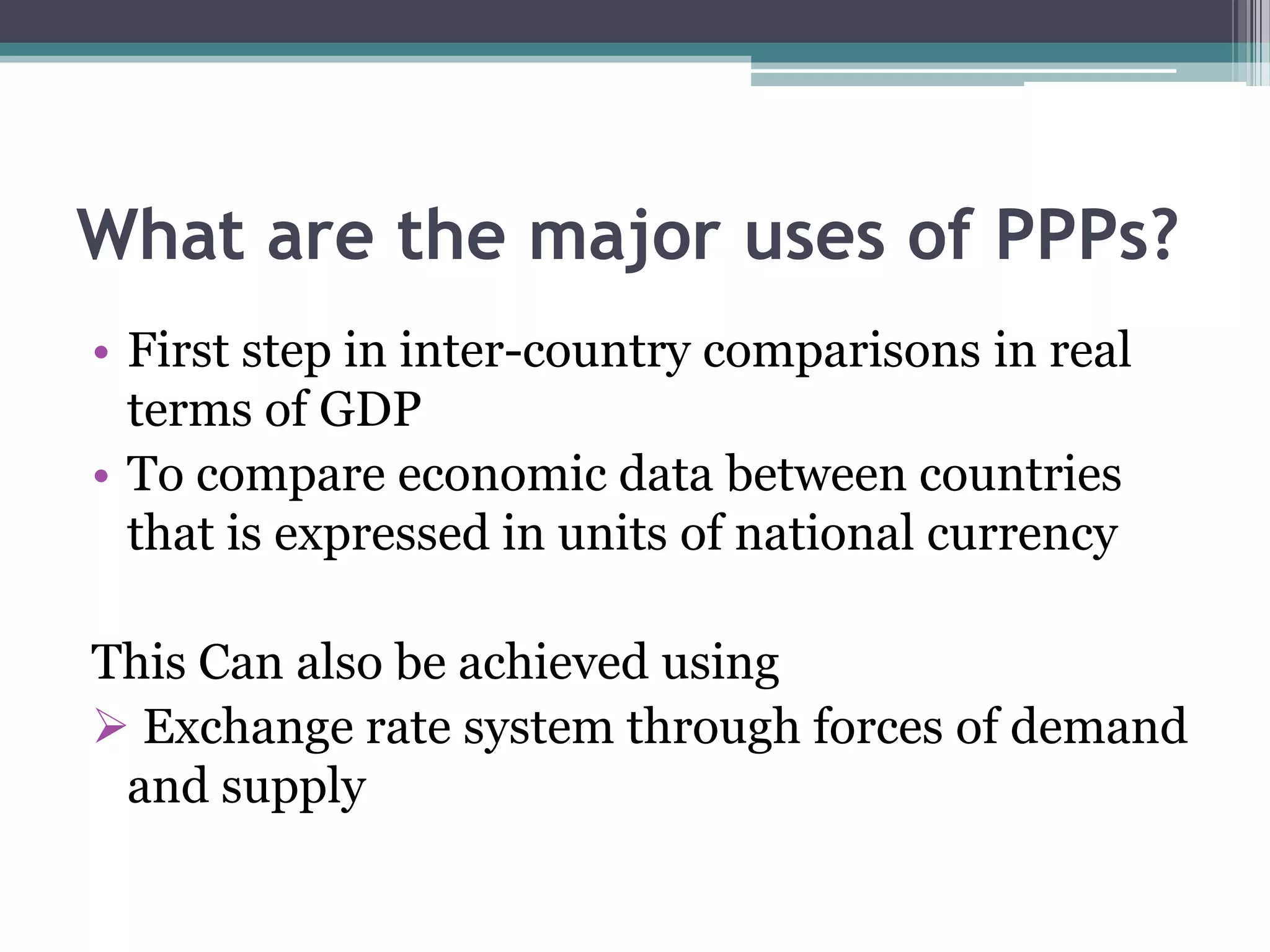 Purchasing Power Parity1 | PPTX | Currencies | Economy