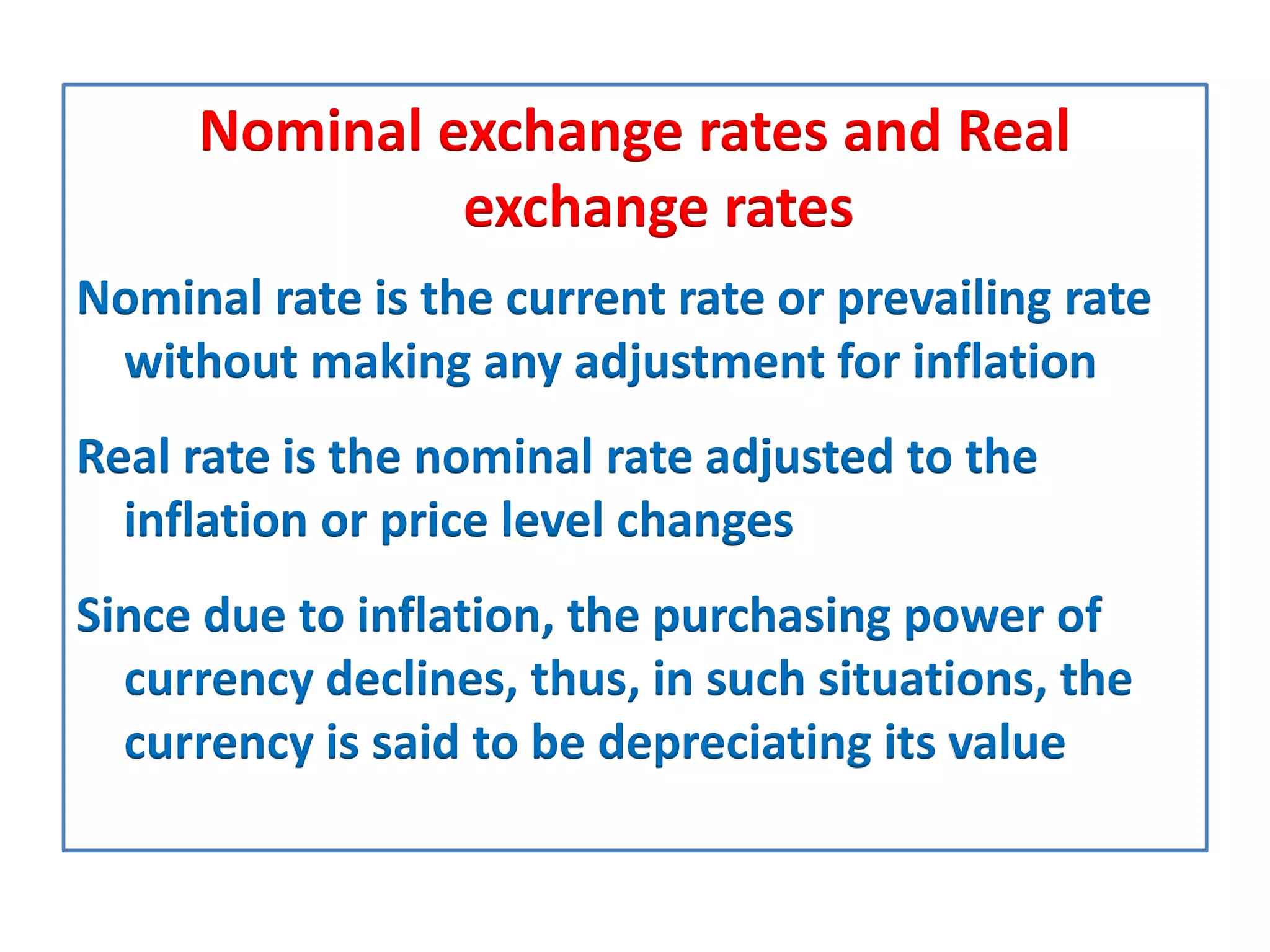 Purchasing power parity theory | PPTX