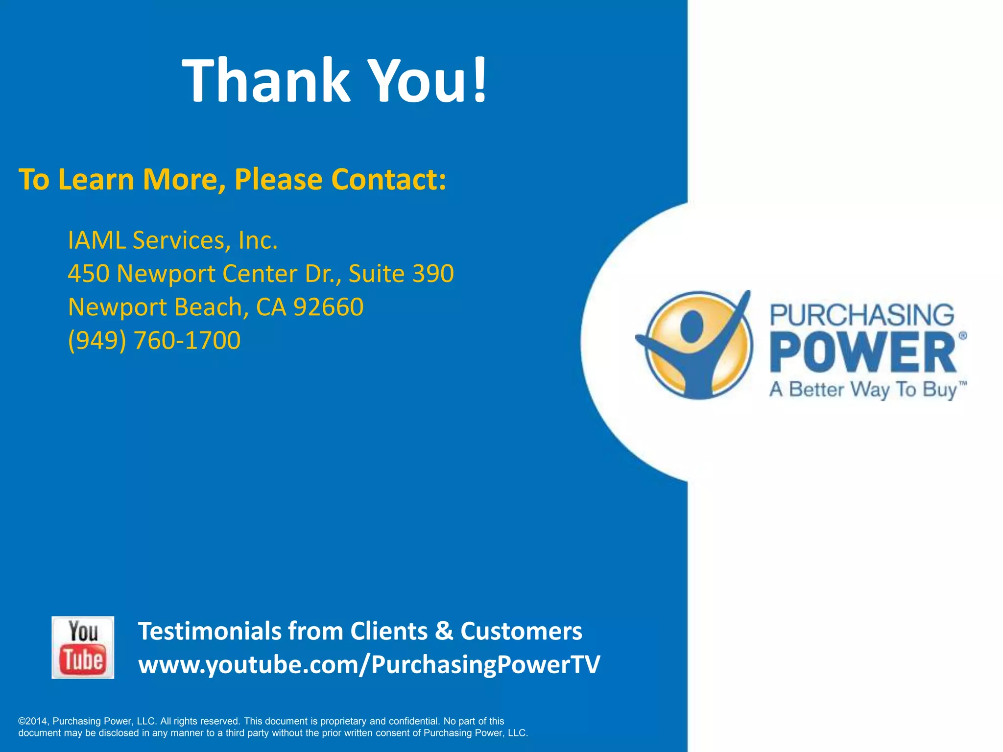 Purchasing power presentation | PPTX