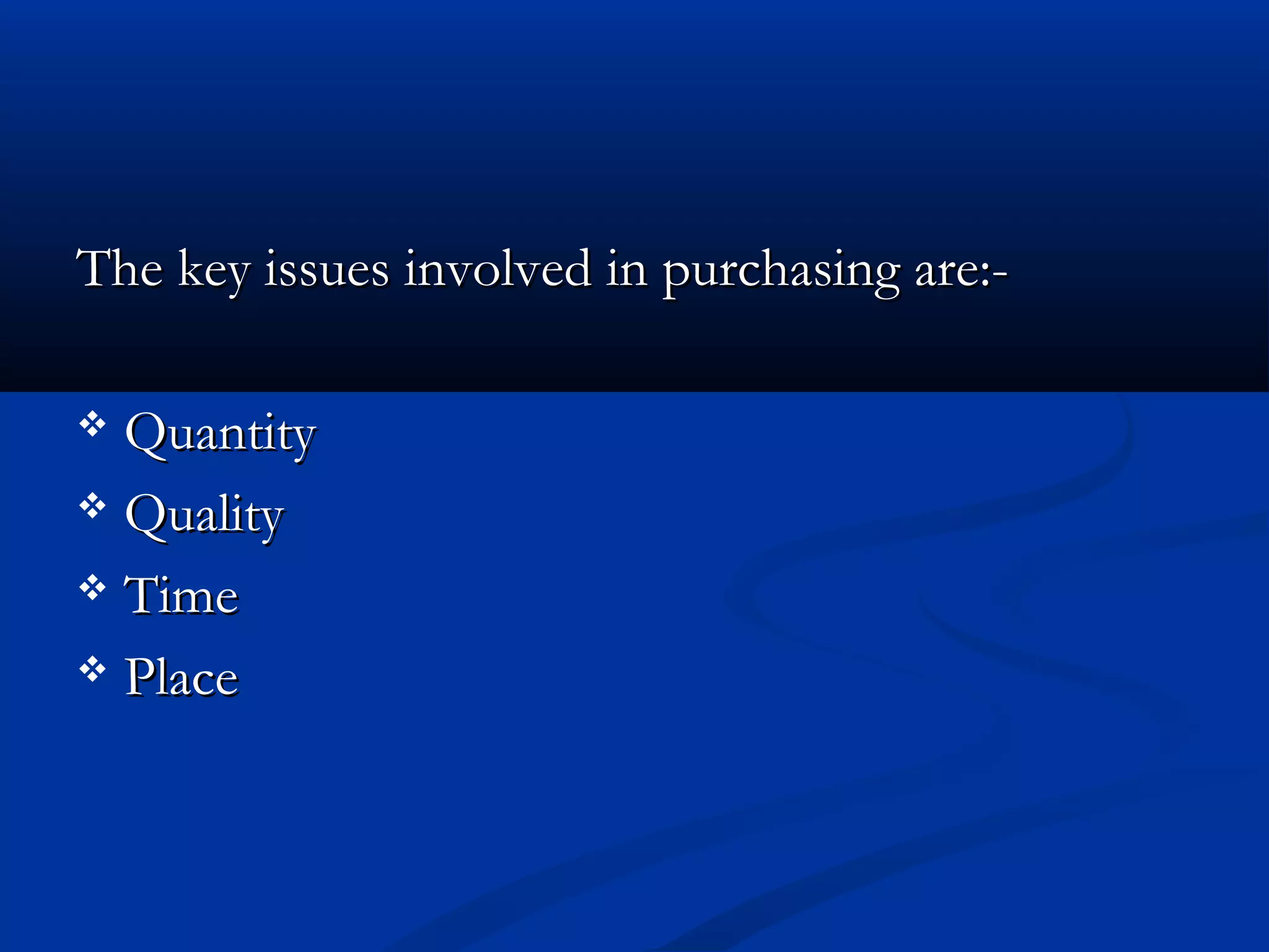 Purchasing ppt | PPT