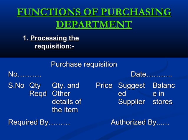 Purchasing ppt | PPT | Mergers and Acquisitions | Business Banking ...