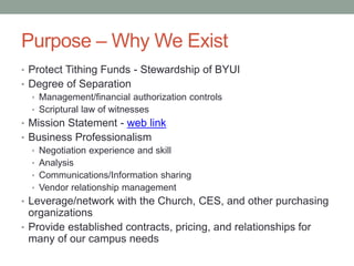 Purchasing Presentation | PPT