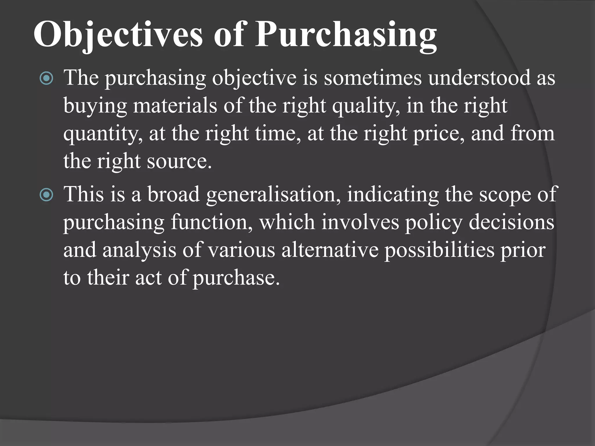 Purchasing & supply chain management | PPTX