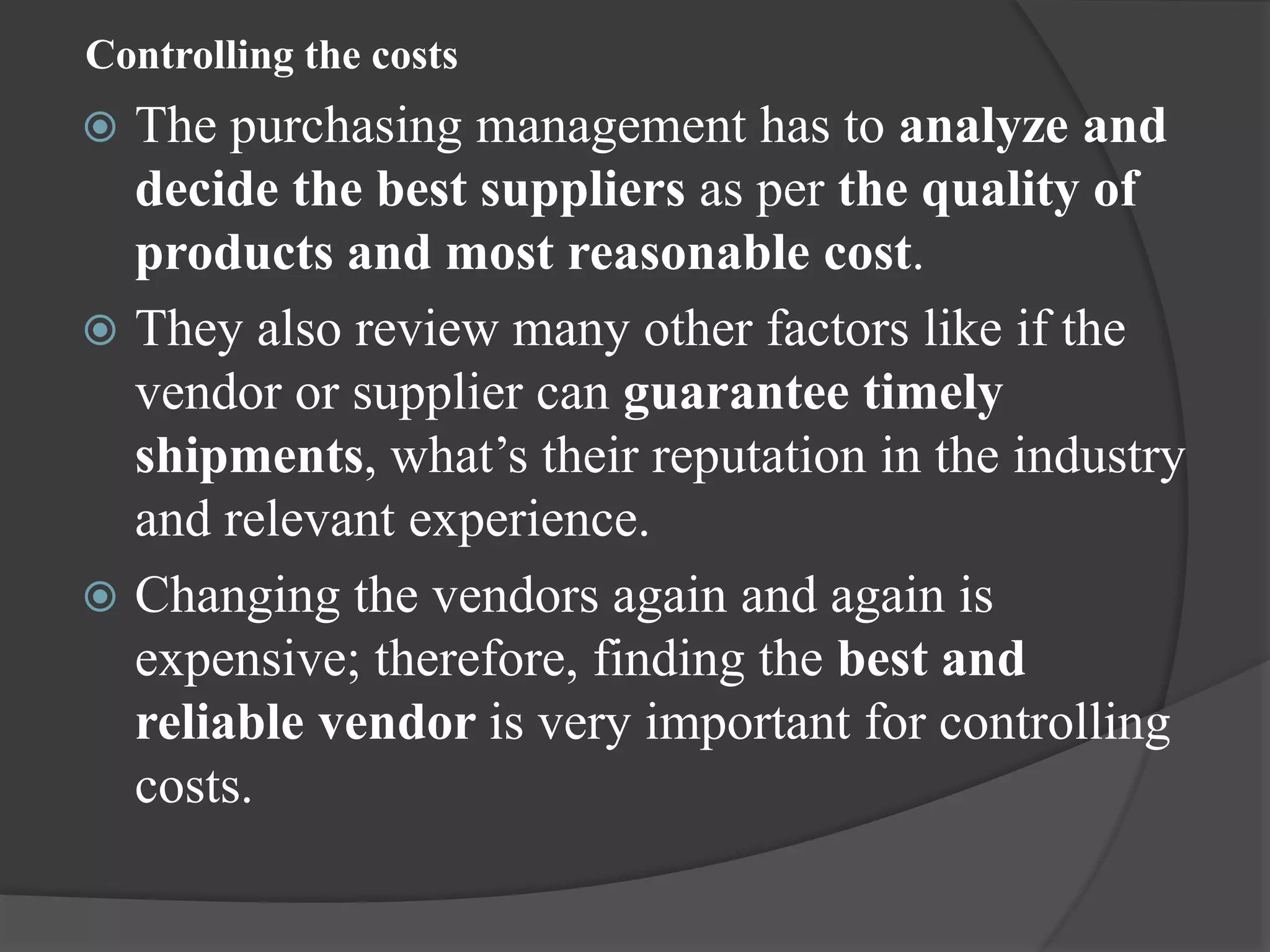 Purchasing & supply chain management | PPTX
