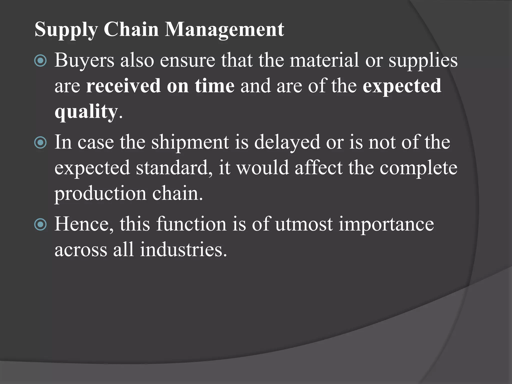 Purchasing & supply chain management | PPTX