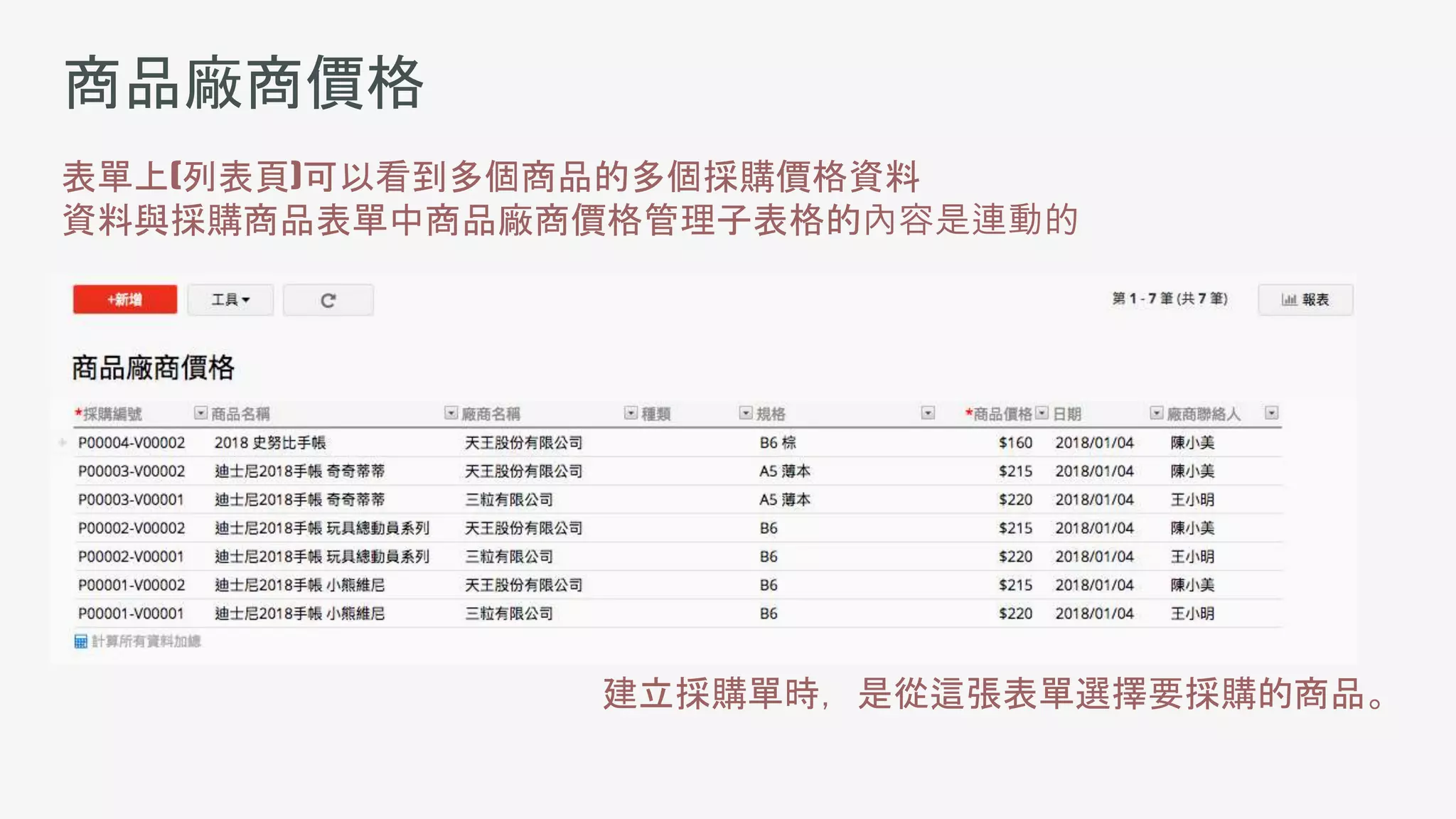 Ragic - 採購模組介紹 | PPTX