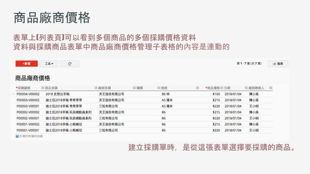 Ragic - 採購模組介紹 | PPTX | Databases | Computer Software and Applications