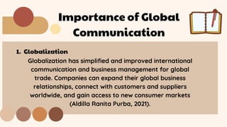 Purposive communication the importance of global communication | PDF