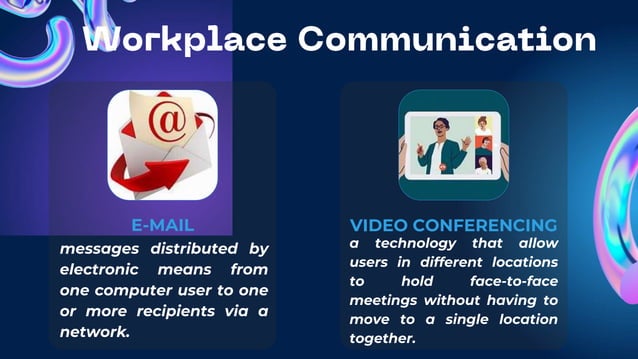 Communication For Work Purposes Workplace Communication | PPTX