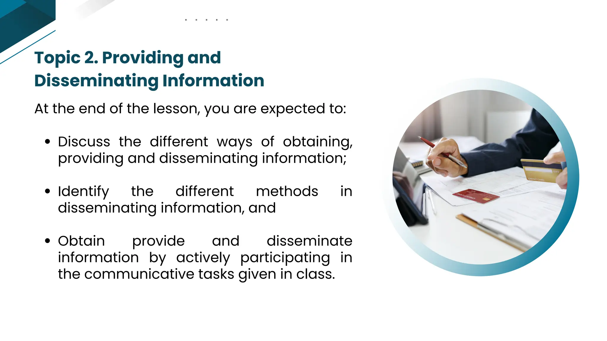Obtaining, Providing and Disseminating Information | PDF