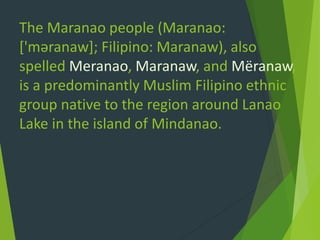 PurCom_Group_6_Maranao_pptsfdghjkhjgfghjhgfd | PPTX