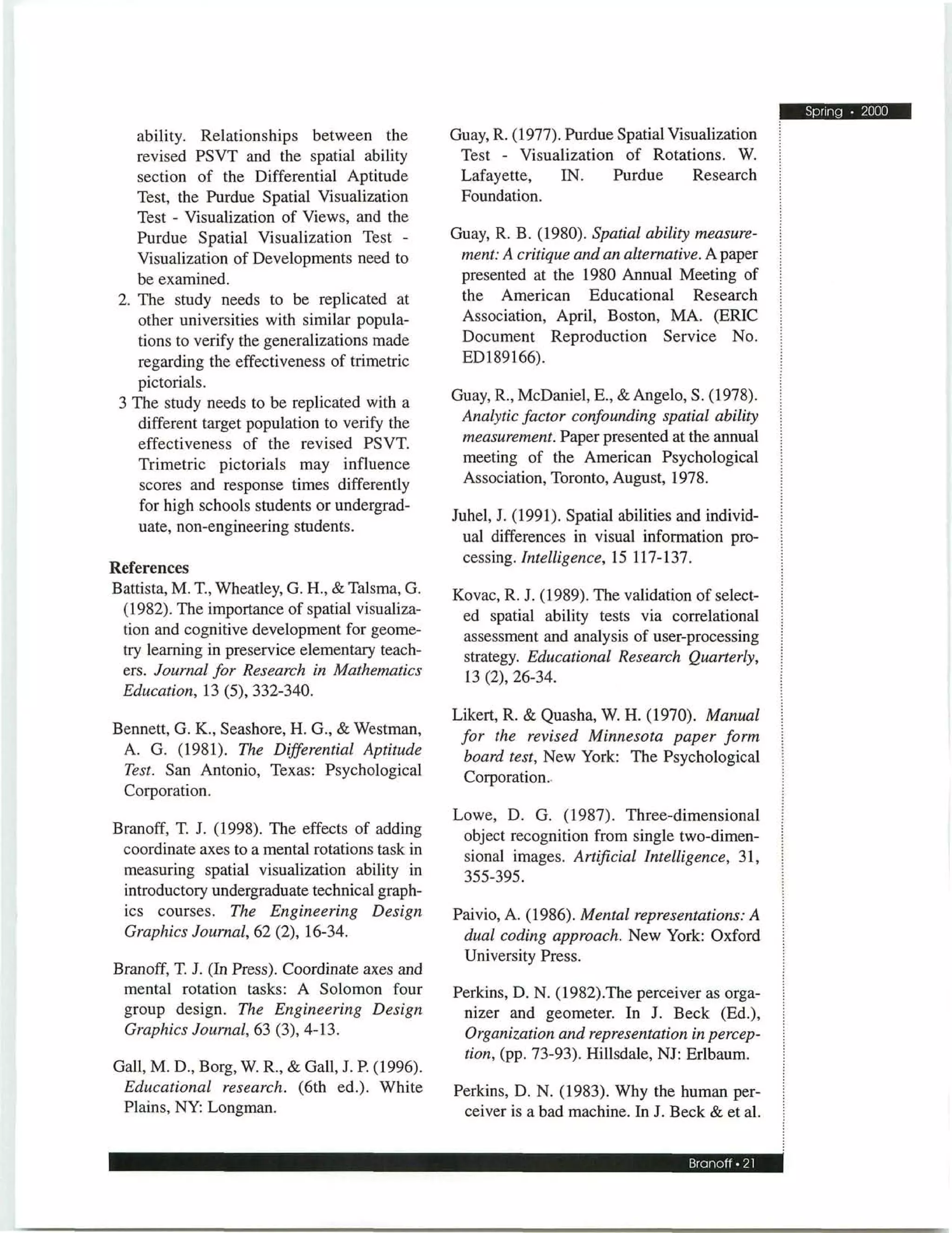 Purdue intelligence test | PDF