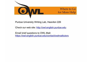 Purdue Owl Analysis | PDF