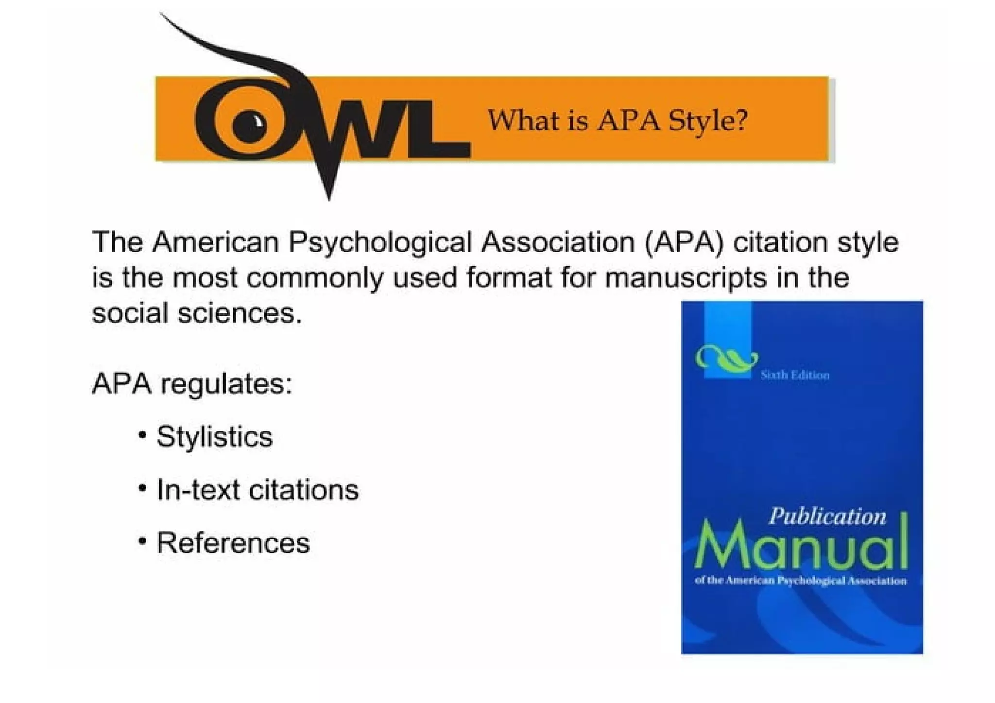 Purdue OWL APA | PDF