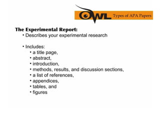 Purdue OWL APA | PDF