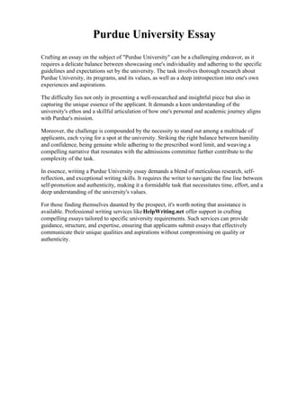 Purdue University Essay.pdf