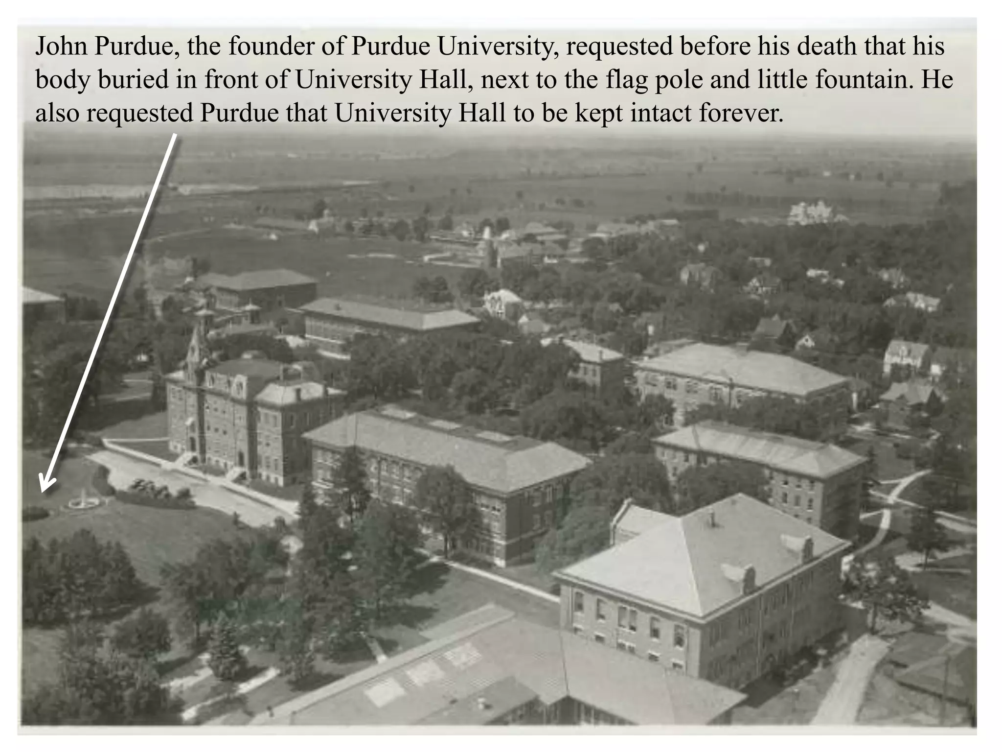 Purdue University - University Hall | PPTX