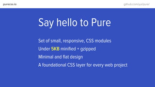 Pure CSS | PPT
