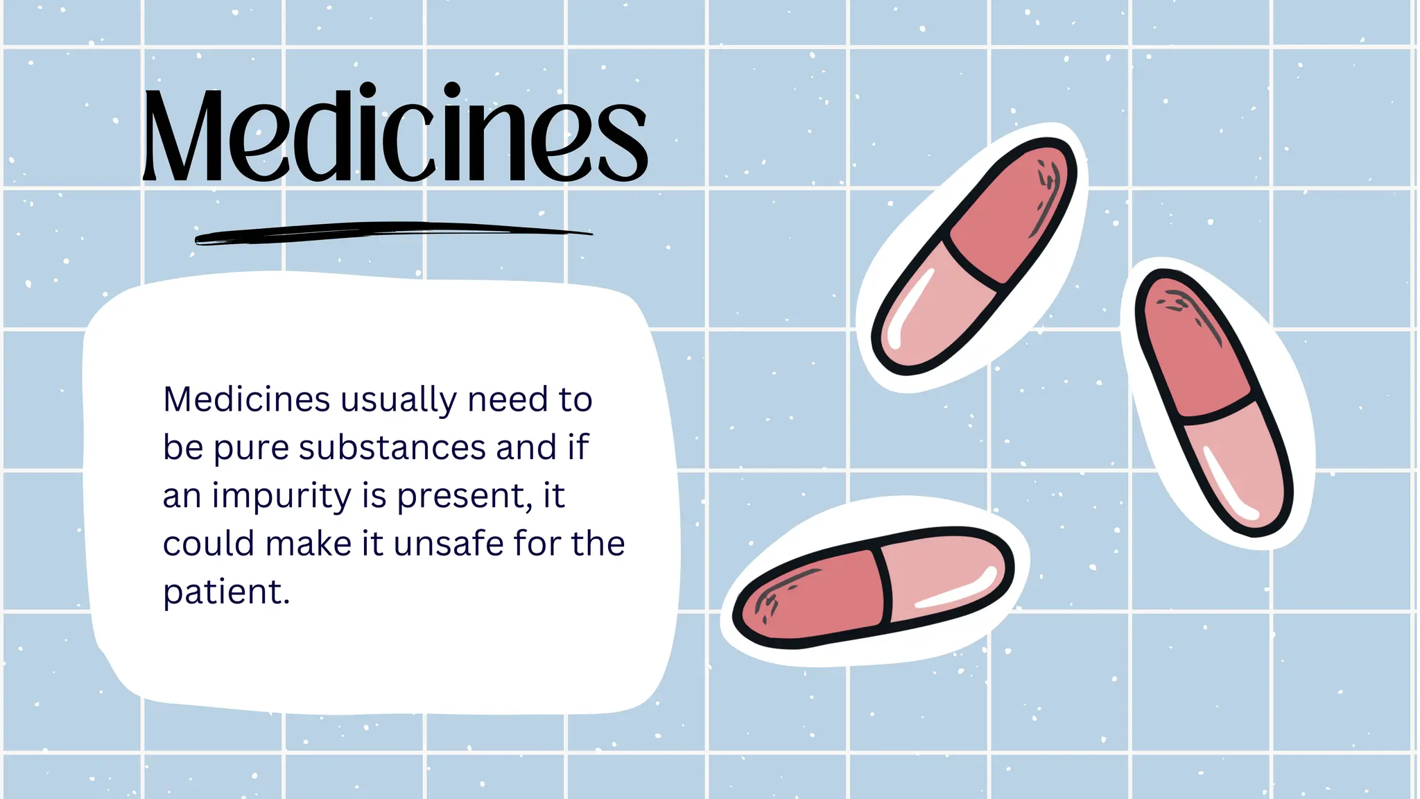 Pure and Impure Substances Presentation in a Bold Blue Style_20250923 ...