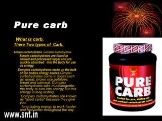 Pure carb orbit 2 presentation | PPT