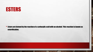 Carboxylic acids (O Levels Chemistry) | PPTX