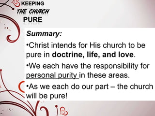 Pure Church | PPT