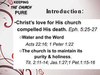 Pure Church | PPT