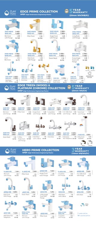 "PureFlow: High-Performance Engineering Plastic Water Taps" | PDF