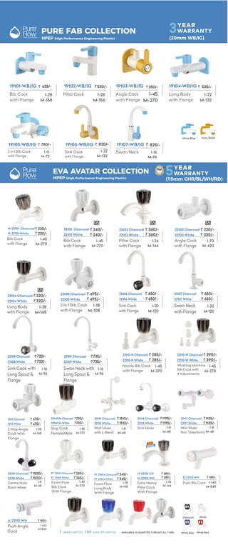 "PureFlow: High-Performance Engineering Plastic Water Taps" | PDF
