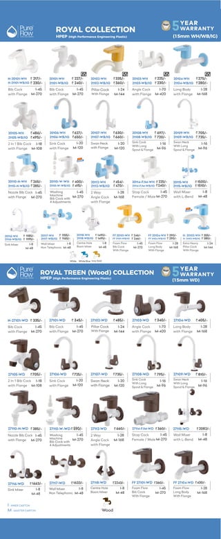 "PureFlow: High-Performance Engineering Plastic Water Taps" | PDF