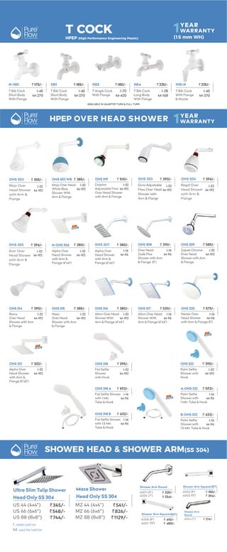 "PureFlow: High-Performance Engineering Plastic Water Taps" | PDF
