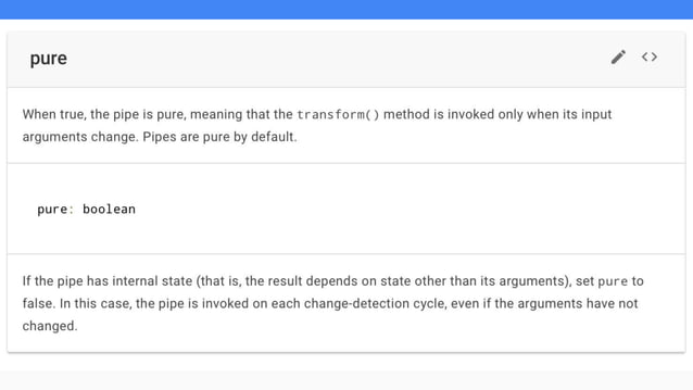 Pure functions and usage in Angular | PPT