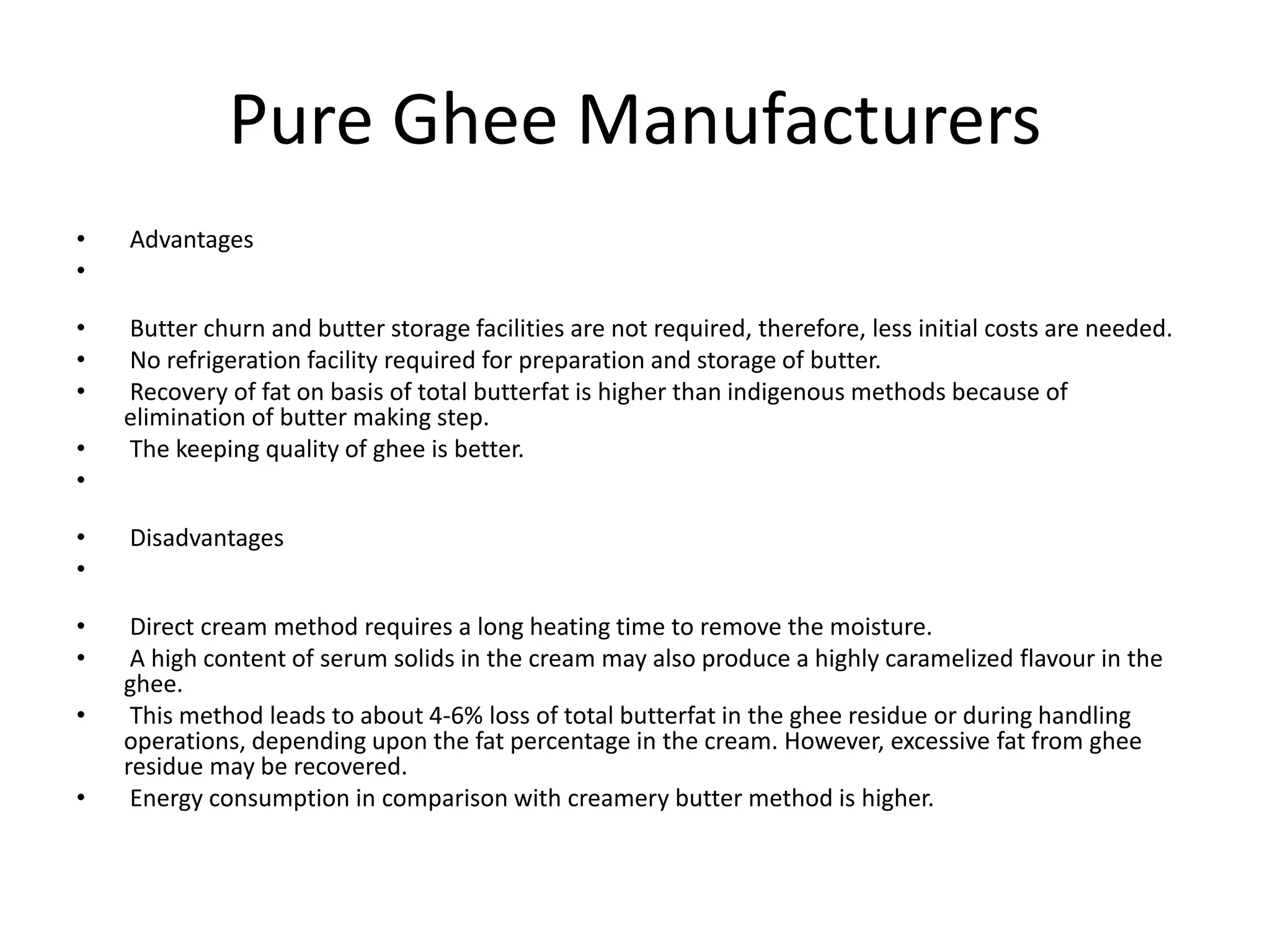 Pure ghee manufacturers | PPTX