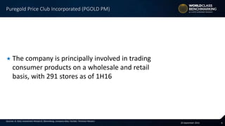 World Class Benchmarking: Puregold Price Club Incorporated (PGOLD PM ...