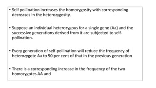 Pure line selection and Progeny test | PPTX