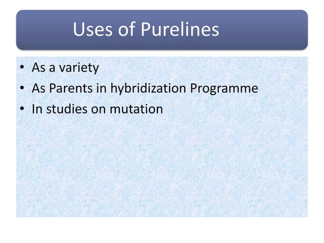 Pureline selection | PPTX